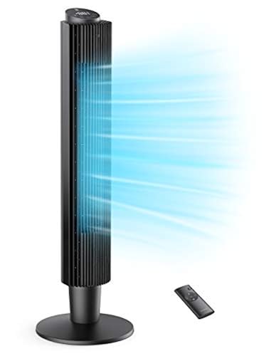 TaoTronics Tower Fan, 42” or 36” Height Adjustable, 90° Oscillating ...