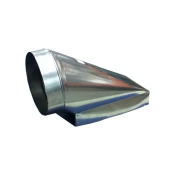 SWBA6128 6x12x8" Galvanized Sheet Metal Angle Boot - - Amazon.com