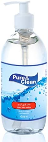 Pure & Clean hand sanitizer 500ml price in Saudi Arabia | Amazon Saudi ...