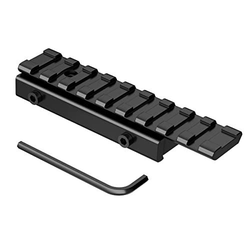 AGGXPF Dovetail to Picatinny Rail Adapter 11mm Dovetail to 20mm ...