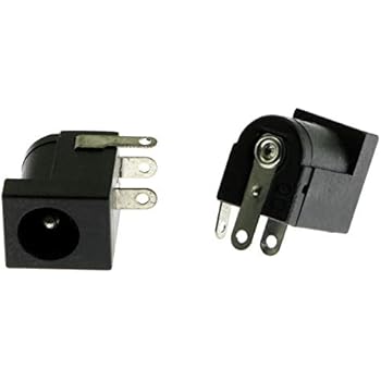 Amazon.com: DIKAVS Breadboard-friendly 2.1mm DC Barrel Jack (Pack of 10 ...