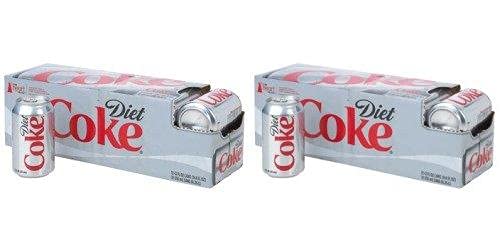 DIET COKE COCA COLA SODA 12 OZ CANS 12 PACK SET of 2 | Pricepulse