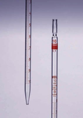 5ML CERTIFIED LABORATORY GLASS GRADUATED PIPETTE GRADE A: Amazon.co.uk ...