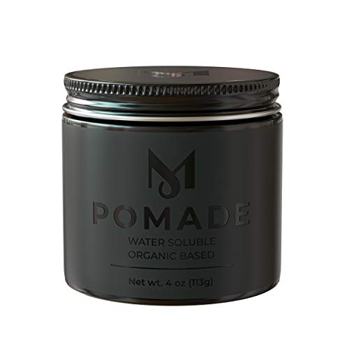 Pomade Strong Hold Shine Finish 4 OZ Water Based - Black Hair Information
