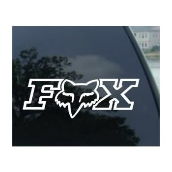 Amazon.com: 6" Fox Racing Decal Sticker: Automotive