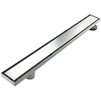 Neodrain 36-Inch Side Outlet Linear Shower Drain with Tile insert Grate ...