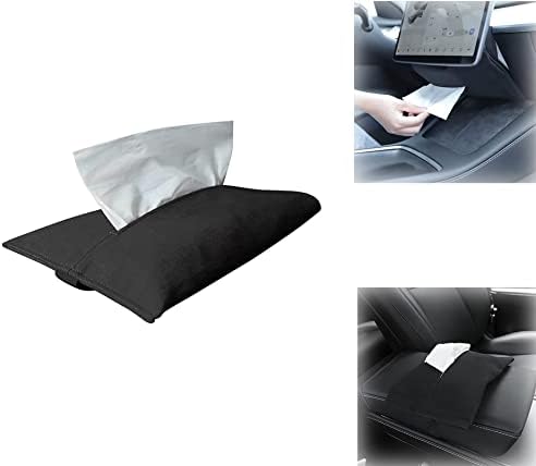 MAKINGTEC Car Tissue Holder for Tesla Model 3 Accessories Model Y X S ...