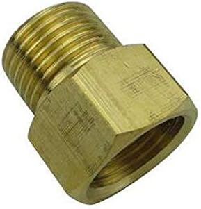 Amazon.com: Pipe 1/4" NPT Male X M12 M12X1 Female Metric Adapter Fitting Oil Pressure Fuel Air ...