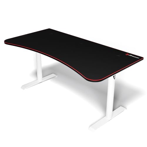 Arozzi Arena Ultrawide Curved Gaming and Office Desk with Full Surface ...