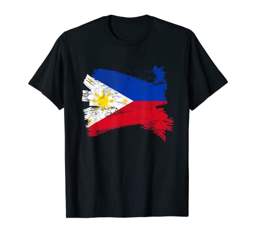 Philippines Filipino Flag Pinoy Pinay Manila Fan Love T-Shirt on ...