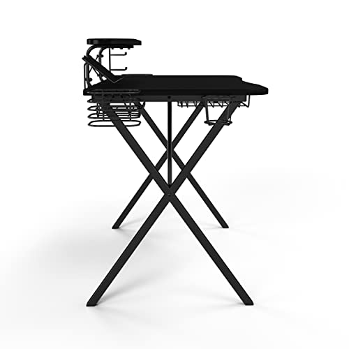 Atlantic Gaming Desk Pro – Carbon-Fiber Laminated Desktop, Heavy-Duty X ...
