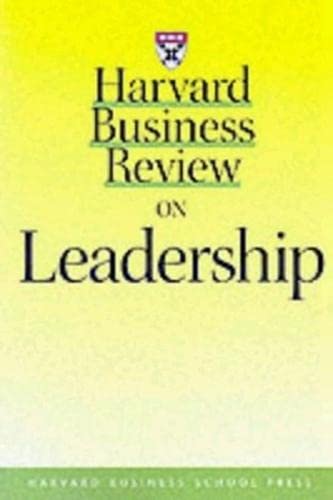 Harvard Business Review on Leadership (Harvard Business Review ...
