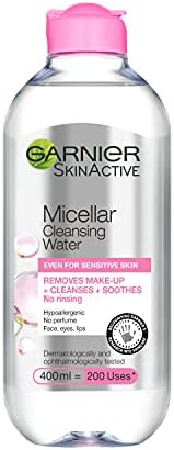 Garnier Micellar Cleansing Water, Gentle face Cleanser & Makeup Remover ...