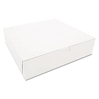 Amazon.com: Bakery Box 10X10X2.5 WHI 250 : Industrial & Scientific