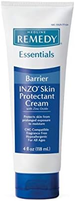 Medline Soothe & Cool INZO Barrier Cream, zinc oxide, 4 oz (2 Pack ...
