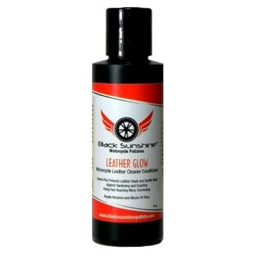 Black Sunshine Leather Glow - Motorcycle Leather Cleaner and ...