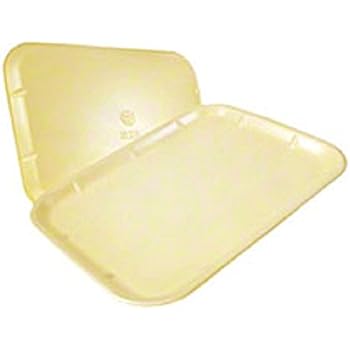 Amazon.com: CKF 4DBK, 4D Black Foam Meat Trays, Disposable Standard ...