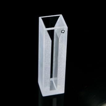 Micro Quartz Cuvette, White Wall, 1.4ml, 10mm, Cell, Cuvettes ...