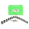 OEMTOOLS 23700 18 Piece Impact Nut & Bolt Extractor Set, Rounded Bolt ...