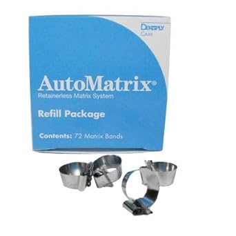 Amazon.com: AutoMatrix Retainerless Matrix System – Band Refills, 72 ...