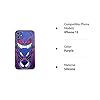 RNGEDG Case for Apple iPhone, Gengar Gastly Haunter Evolution Anime ...