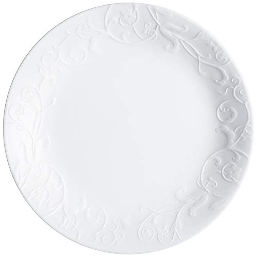 Corelle Embossed Bella Faenza 16pc Dinnerware Set - The Home Kitchen Store