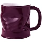 Squashed Tin Can Mug Yellow 7.8oz / 220ml | Crumpled Mug, Squashy Mug ...