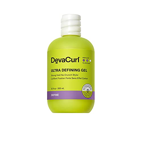 DevaCurl Ultra Defining Gel Strong Hold No-Crunch Styler, Bright Breeze ...