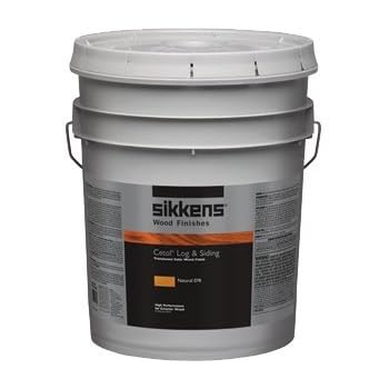 PPG ProLuxe Log and Siding Wood Finish, 1 Gallon, 077 Cedar - Household ...