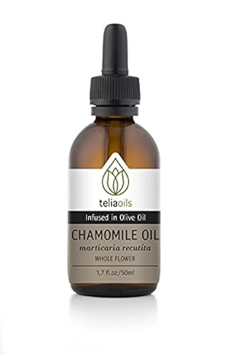 Teliaoils Chamomile Infused Oil Extract (Macerated Oil), 1.7 Fl Oz ...