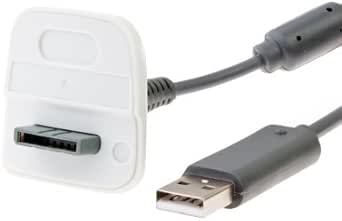 Amazon.com: CE Compass USB Play & Charger Charge Cable For Xbox 360 ...