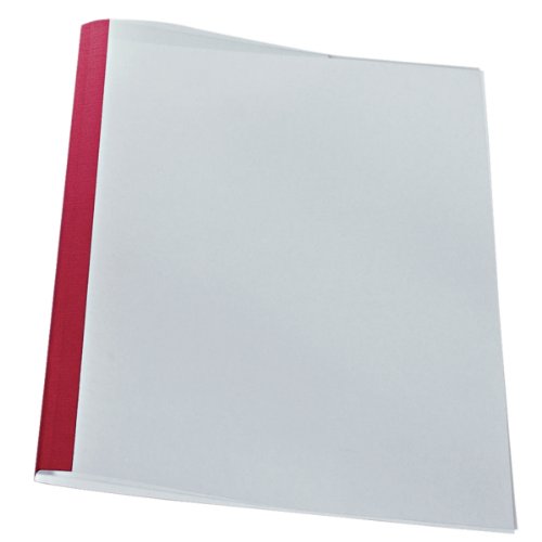 Leitz 177112 thermal binding folders with linen effect, A4, 1.5 mm ...