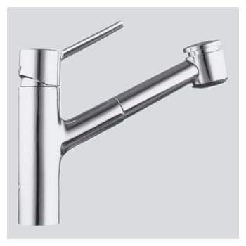 KWC 10.061.032.000 DOMO Single-Lever Pull Out Kitchen Faucet, Chrome ...