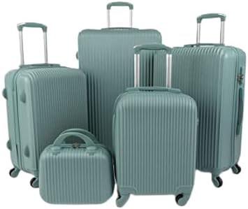 Limra Luggage Trolley Bags Set Of 5 Pcs 28 Inch Inch Ice Green price in ...