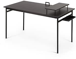 Amazon.com: Zinus Tresa Computer Desk / Workstation in Espresso, Large ...