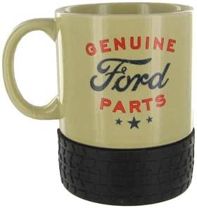 Amazon.com | Genuine Ford Parts Coffee Mug with Tire Base: Coffee Cups ...