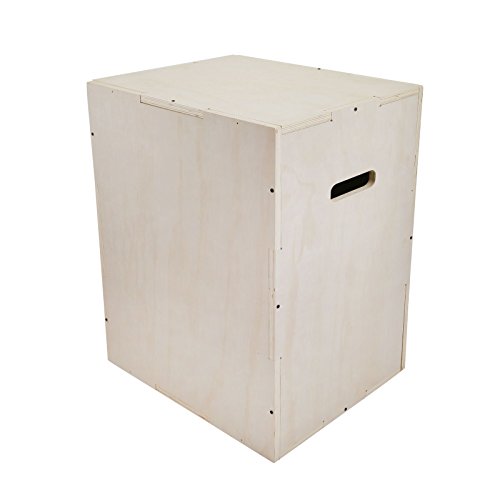Buy VEVOR 24x16x20 30x20x24” Wood Plyo Box 441LB Capacity Exercise Box ...