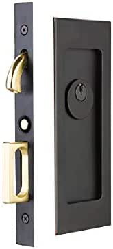 Emtek 2113 Keyed Pocket Door Mortise available in 10 finish options ...