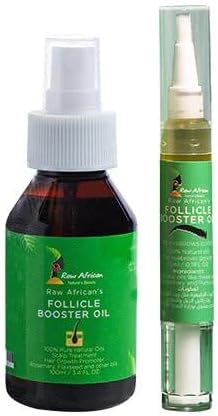 سعر Raw African | Hair & Eyebrows Follicle Booster Set | Hair Growth ...