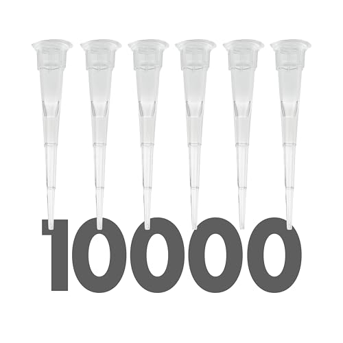 10uL Pipette Tips, Kashi Scientific Universal Non-Filter Tips for ...