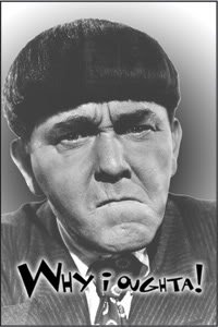 The Three Stooges Why i Oughta! Refrigerator Magnet: Amazon.co.uk ...