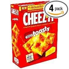 Amazon.com: Cheez-It, EXTRA TOASTY, NEW FLAVOR! Baked Snack Crackers 12 ...