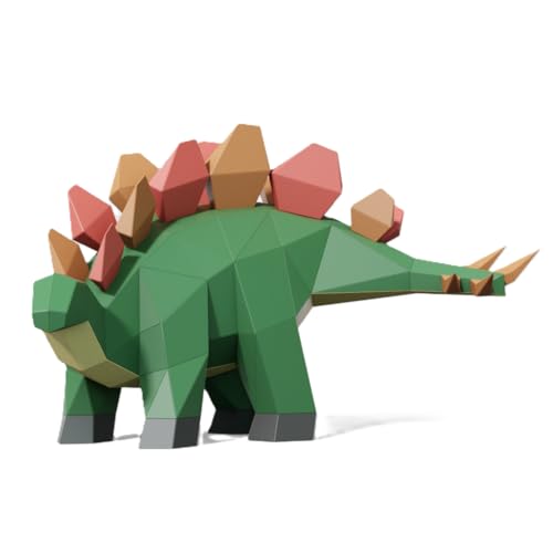 Mua Cute Stegosaurus Paper Sculpture,Pre-cut DIY Papercraft Kit ...