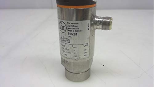 Ifm Pn5004, Pressure Sensor, 18-36Vdc, 250Ma, 0-10 Bar, 1087 Psi Pn5004 ...