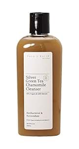 Amazon.com: Organic Colloidal Silver Acne Rosacea Soap with Green Tea ...