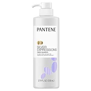 Amazon.com : Pantene Silver Expressions, Purple Shampoo and Hair Toner ...