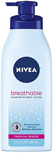 NIVEA Breathable Nourishing Body Lotion in Tropical Breeze, 48-Hour ...