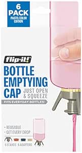 Flip-It! Bottle Emptying Kit (6 Pack, Pastel Color Edition) : Amazon.ca ...
