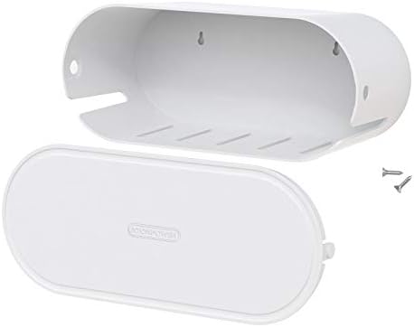 Wall Mounted Cable Organizer Box, NTONPOWER Cable Management Box for ...