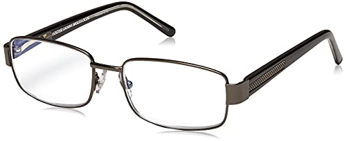 Foster Grant Men s Wes Multifocus Rectangular Reading Glasses Gunmetal Foster Grant Men s Wes Multifocus Rectangular Reading Glasses Gunmetal